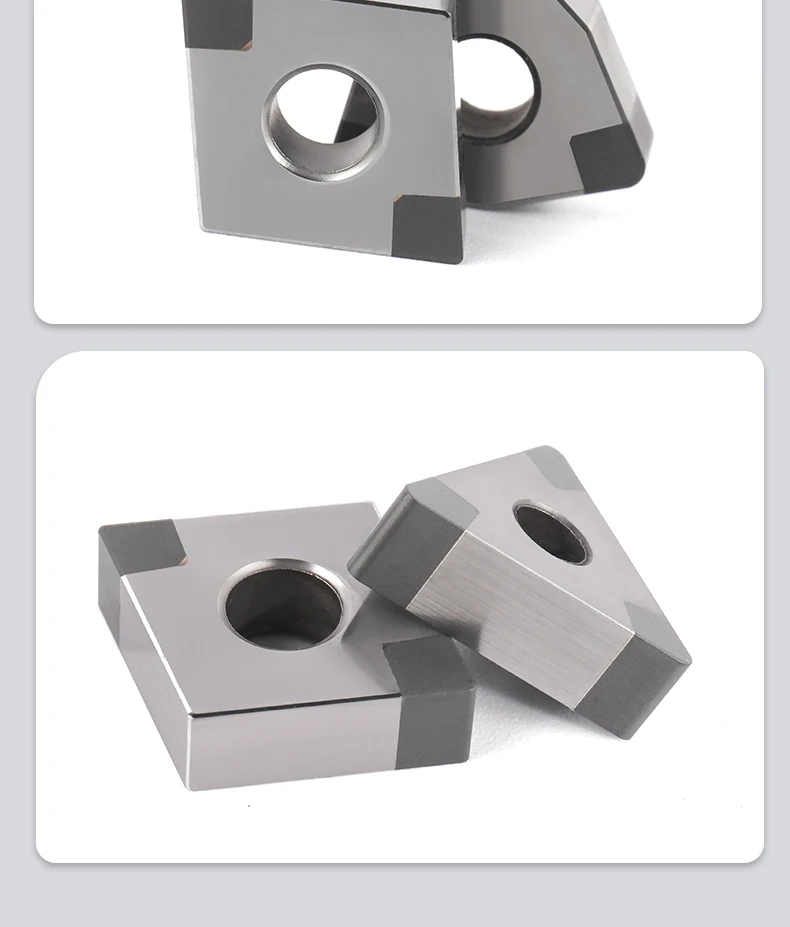 Diamond Inserts High Finish CBN Cutter Customized OEM Cubic Boron ...