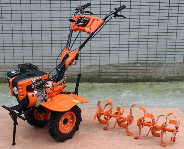 Rotary Hoe Tiller Cultivator Farm Machinery New Multifunctional Mini ...
