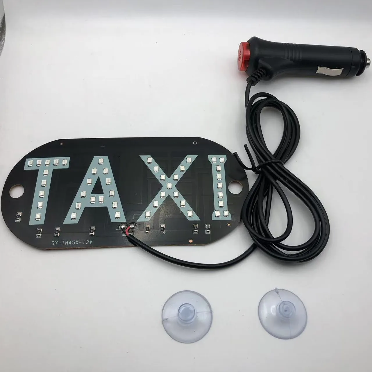 Auto Panel Sign Warning Light Source Blue Green Car Inside Windscreen ...
