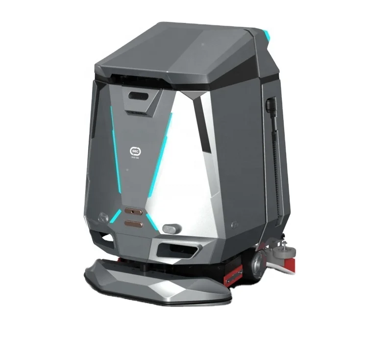 Laser Smart Autonomous Cleaning Robot Commercial Indoor Scrubbing ...