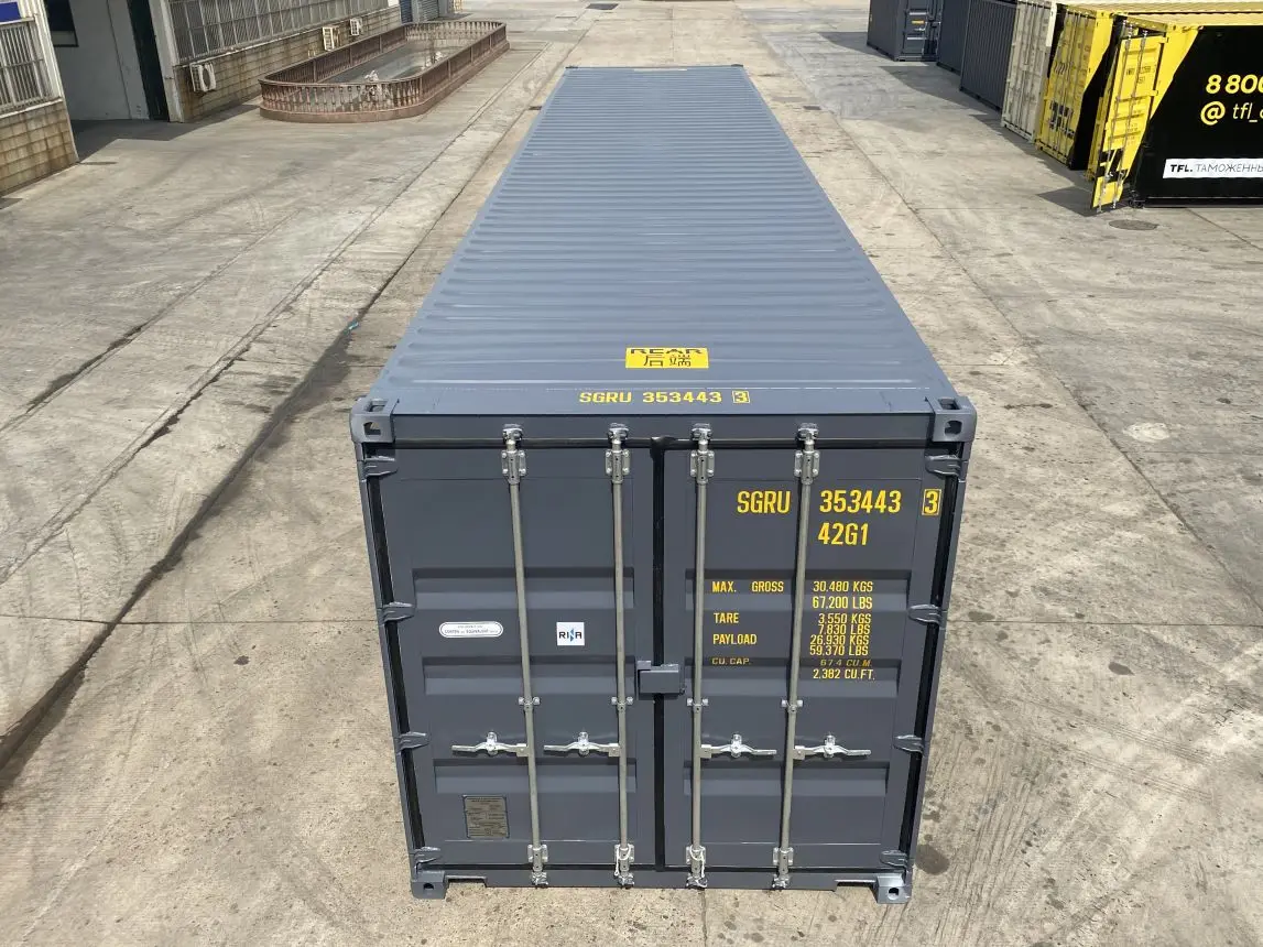 40 Foot Iso 40ft High Cube Shipping Container - Buy 40ft Container ...
