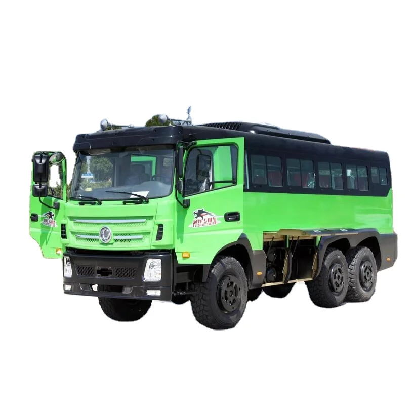 Brand New Dongfeng Bus All-terrain 27 Seats 6x6 Off Road Bus Coach Bus ...