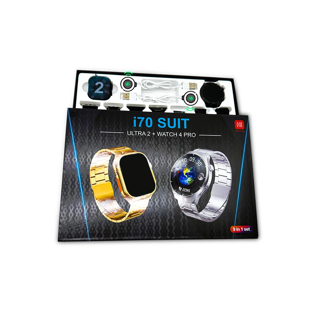 Smartwatch I70 Suit Ultra 2 And Watch 4 Pro With 7 Straps Combinationi ...
