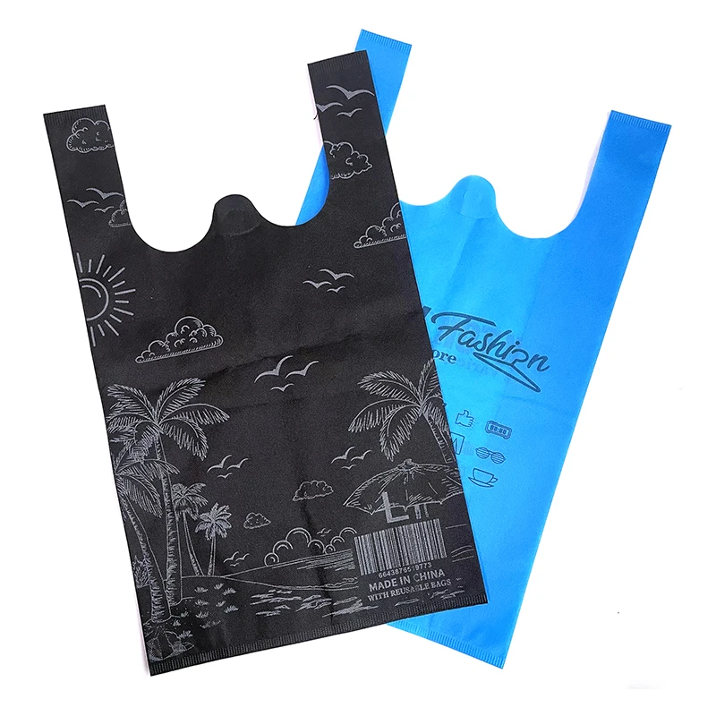Custom Printed Logo Recycle Biodegradable Reusable Grocery Laminated ...