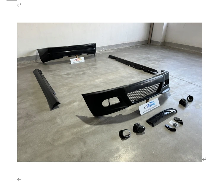 Car Conversion Facelift Body Kit For Bmw E46 4 Doors M3 Front Bumper ...
