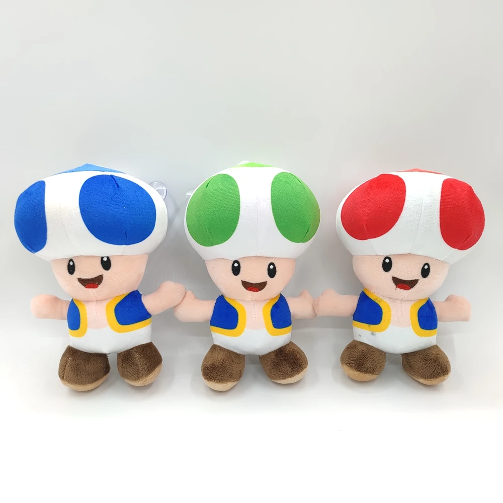 Wholesale Super Mario Bros Stuffed Doll Mario Figures Toad Plush Toy ...