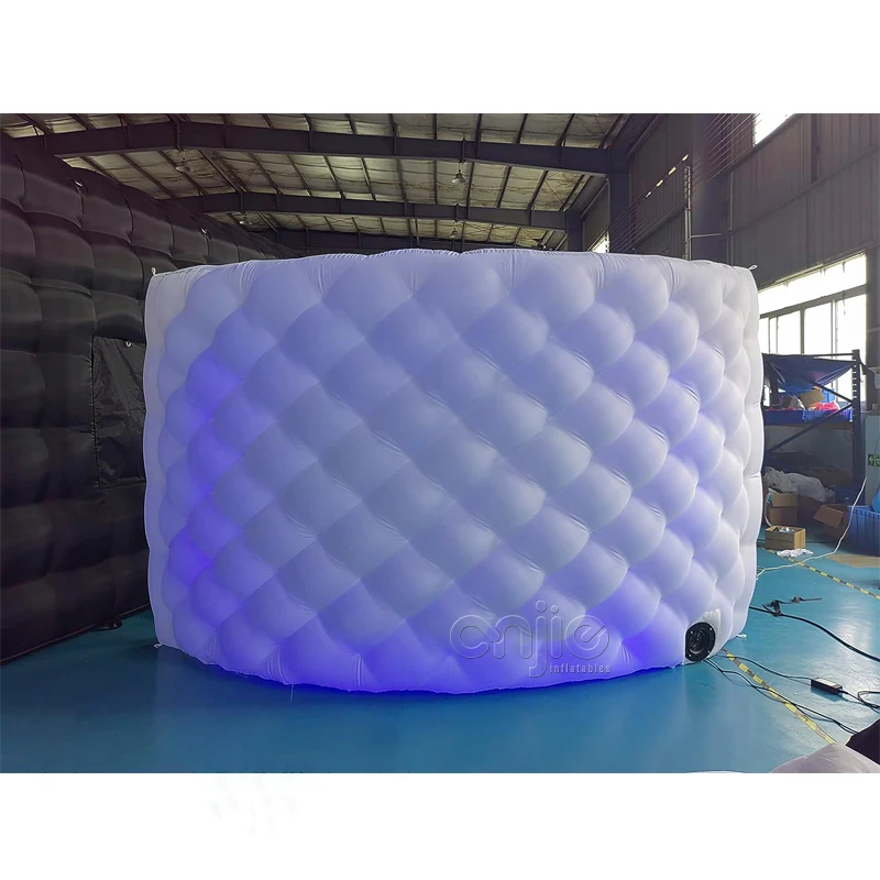 Portable White Inflatable Led Inflatable Background Wall,360 Studio ...
