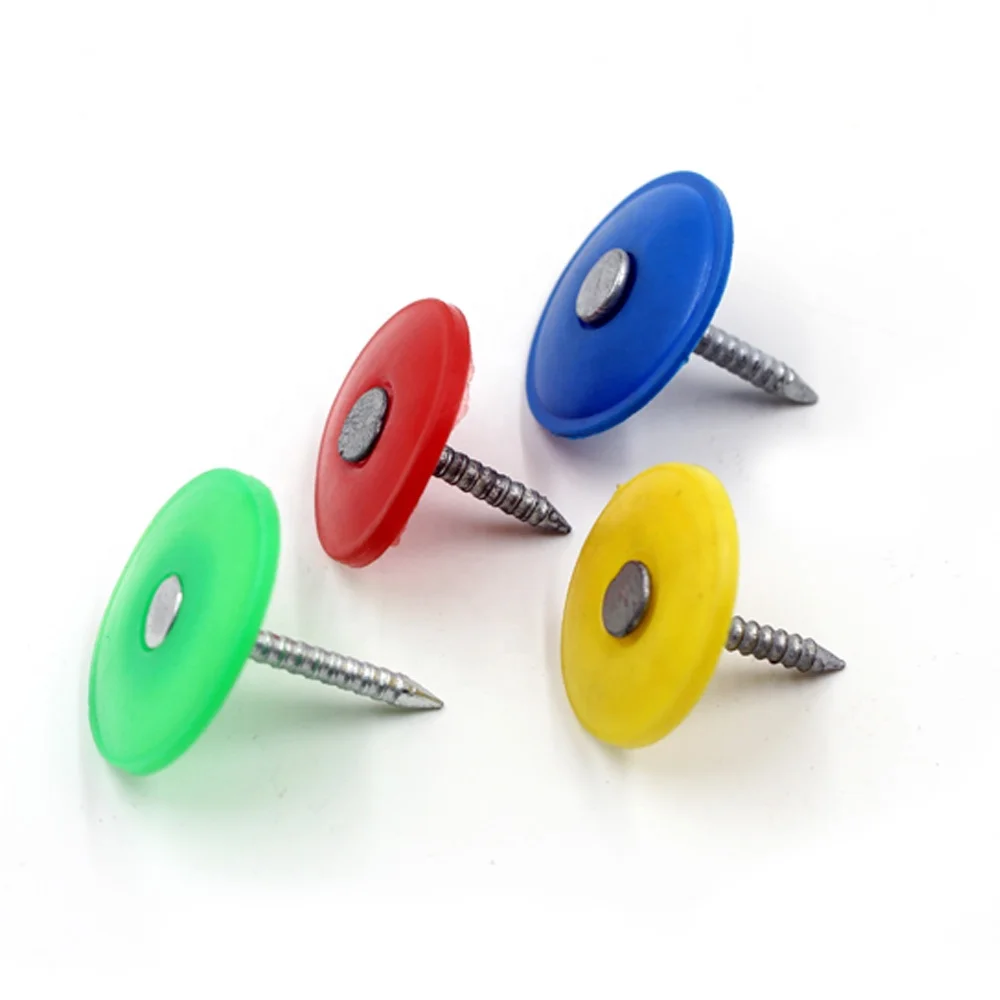 1 INCH EG RING SHANK PLASTIC CAP ROOFING NAILS 3000PCS/ TUBE| Alibaba.com