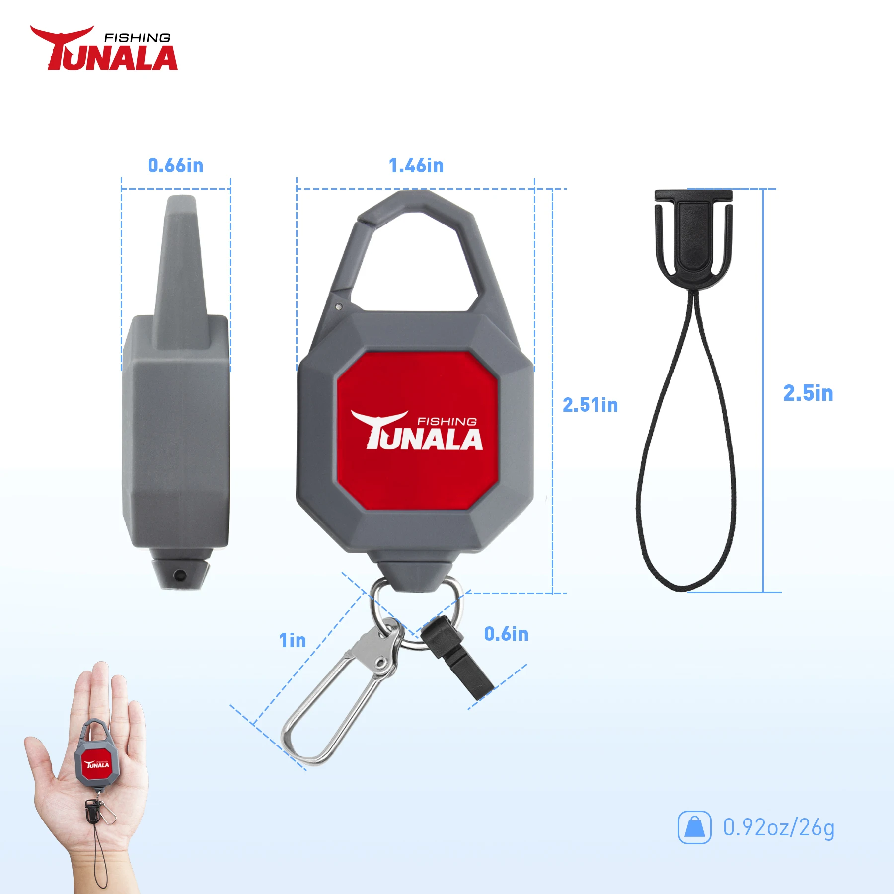 Fly Fishing Zinger Retractor - Durable & Sustainable Gear