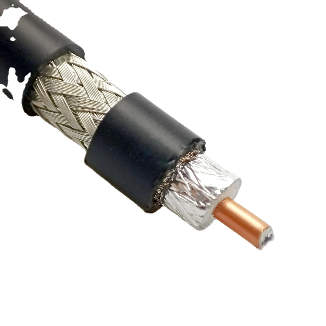 Low loss RG8 coaxial cables for communication cable for CATV| Alibaba.com