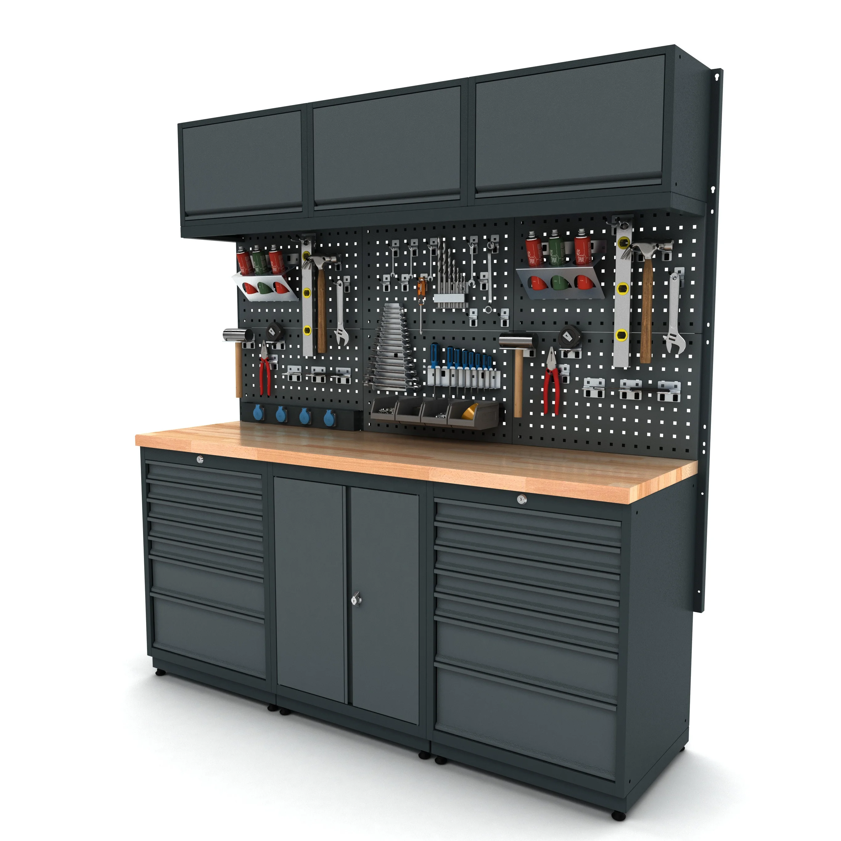 Modular Tool Cabinet System For Mechanic Garages - Buy Garage Cabinets ...