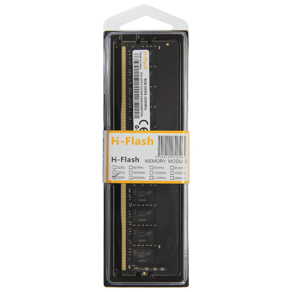 H-flash Fastest Memory Ram Ddr4 Ddr 4 4gb 8gb 16gb 32 Gb 2666mhz ...