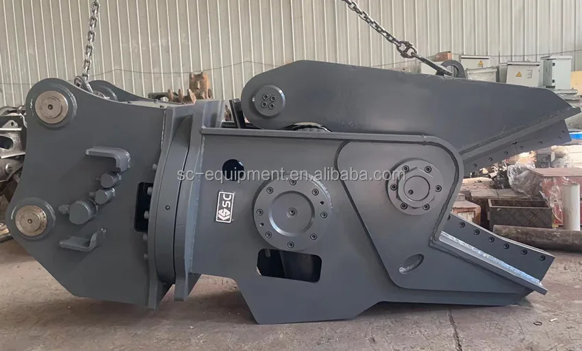 Excavator Demolition Shear Mini Hydraulic Scrap Metal Shear - Buy ...