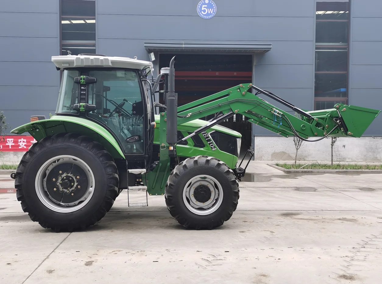 Tractors 60 Hp Farm Tractor Loader for Sale - Easy to Operate