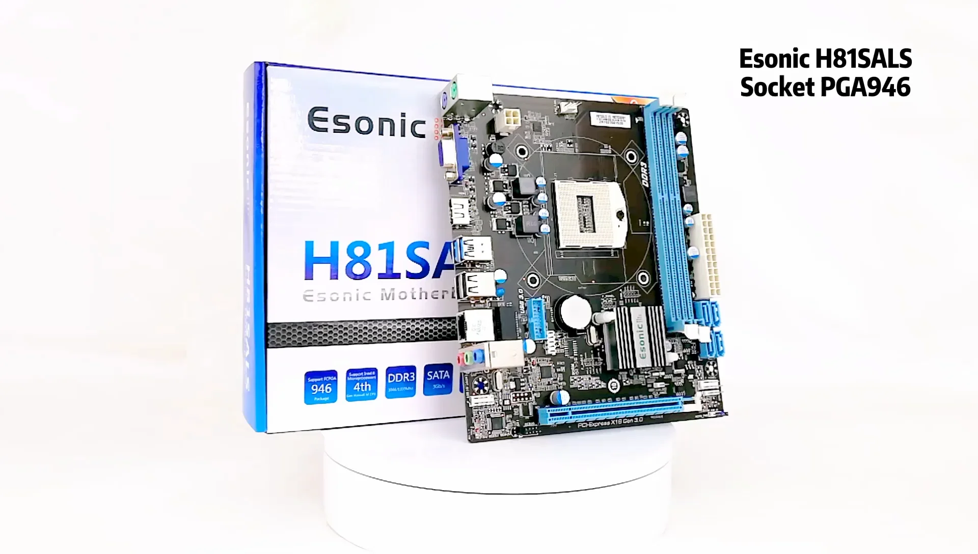 Esonic H81 Computer Motherboard Lga1150 Ddr3 Support Intel 4th Gen ...