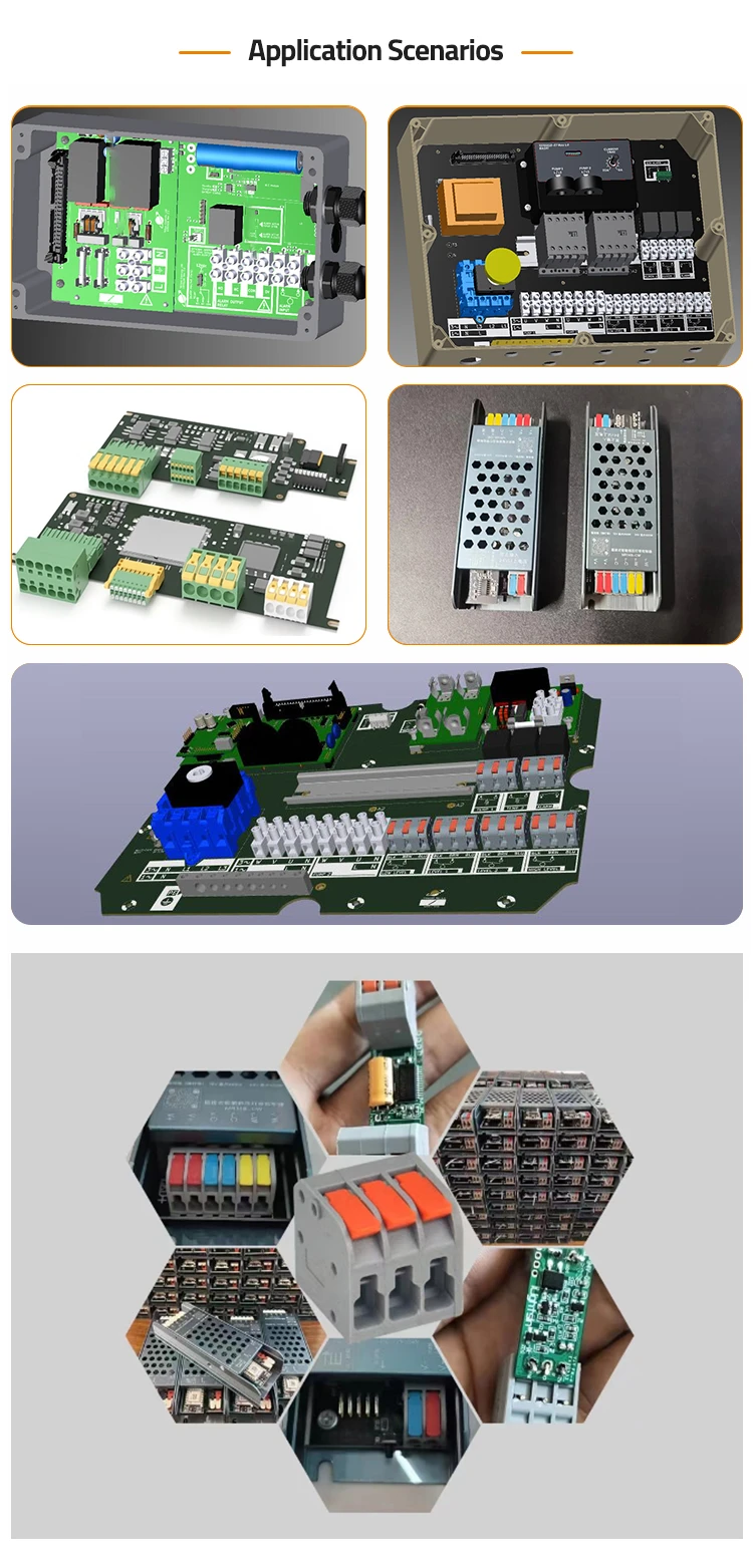 High Quality 10mm 5 Pin Terminal Block Connector Pcb Screw Block For ...