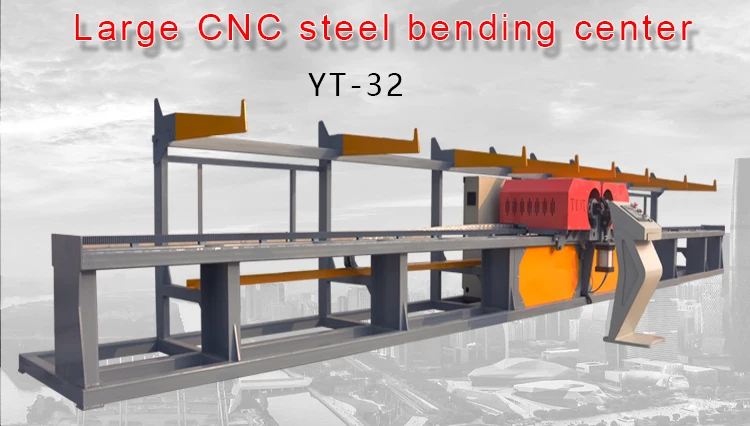 Vertical Rebar Stirrup Bending Center CNC Auto-bending Center Machine ...