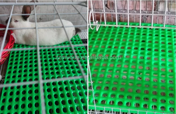 Rabbit Slat Floor Plastic Matting for Rabbit Cage - Durable & Versatile