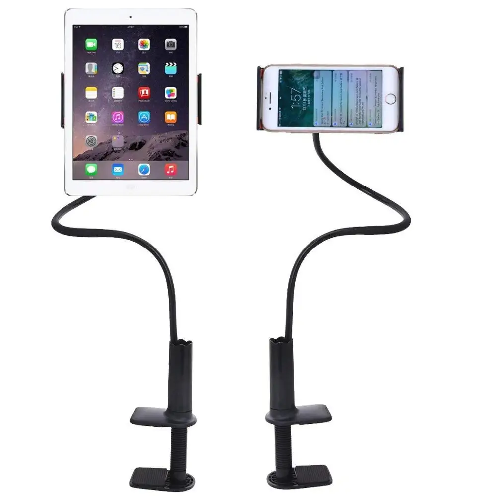 360 Rotating Gooseneck Lazy Tablet Stand Flexible Long Arm Plastic ...