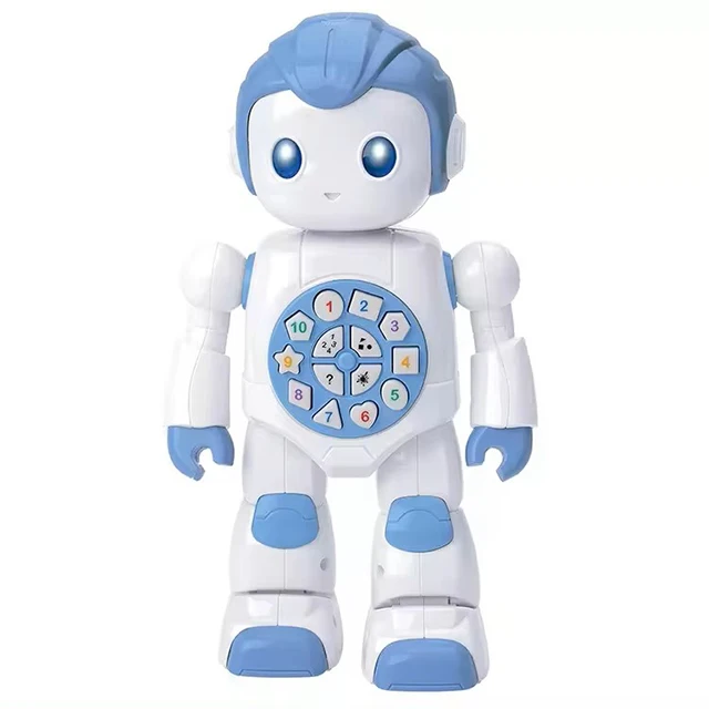 Kids Smart Learning Robot Touch Sensing Walk Shape Recognition With ...
