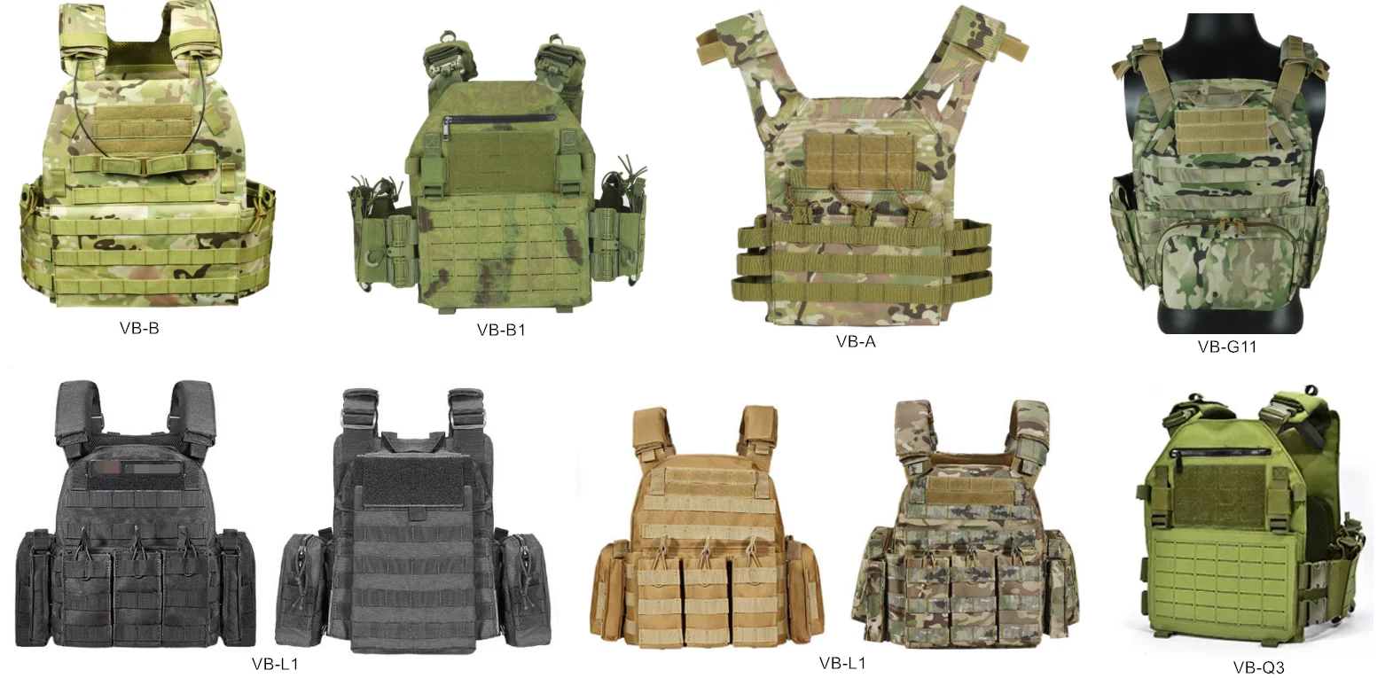 Camouflage Armor - Tactical Vest for Proof Body Protection
