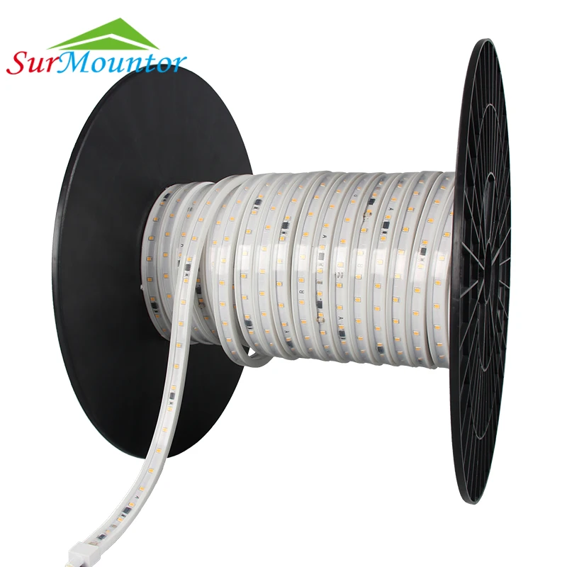 Ac 220v 230v High Voltage Waterproof Led Strip 2835 60leds 10w/m ...