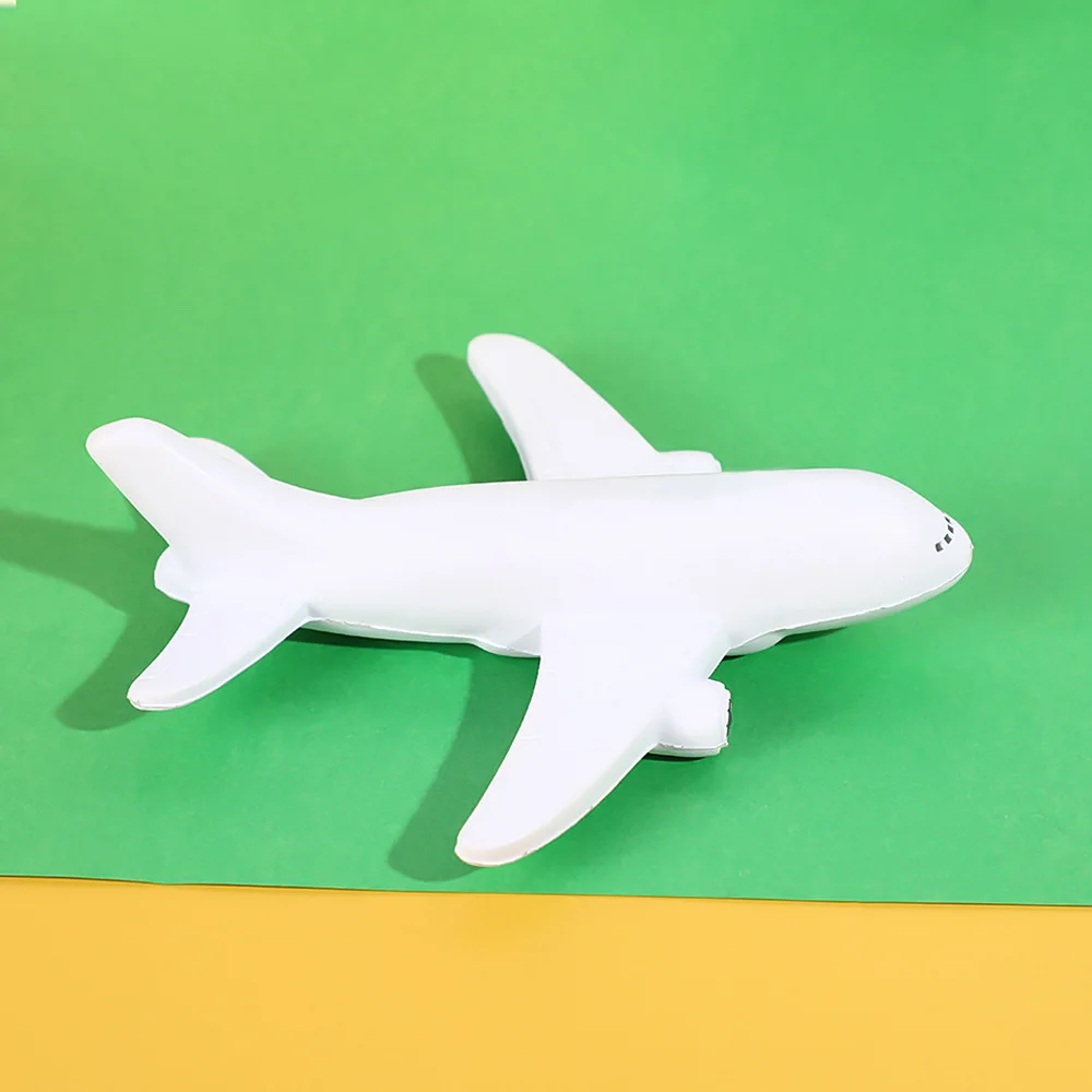 Custom Made Pu Foam Airplane Shape Decompression Toy - Buy Pu Foam ...