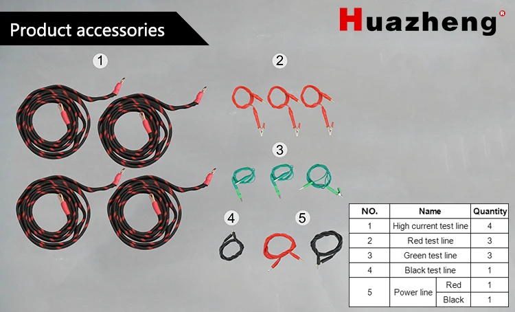 Hzdl130 Multifunction 1000a High Current Primary Injection Tester For ...