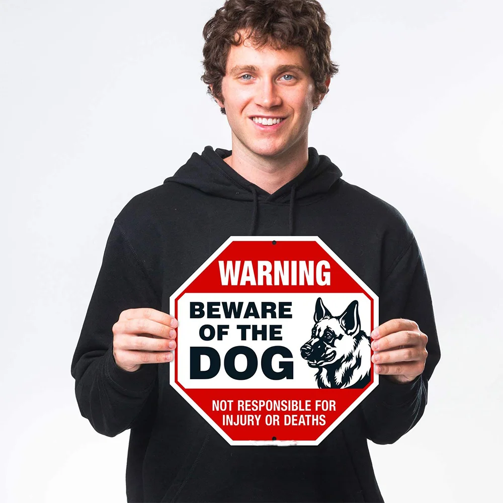 Beware Of Dog Sign German Shepherd