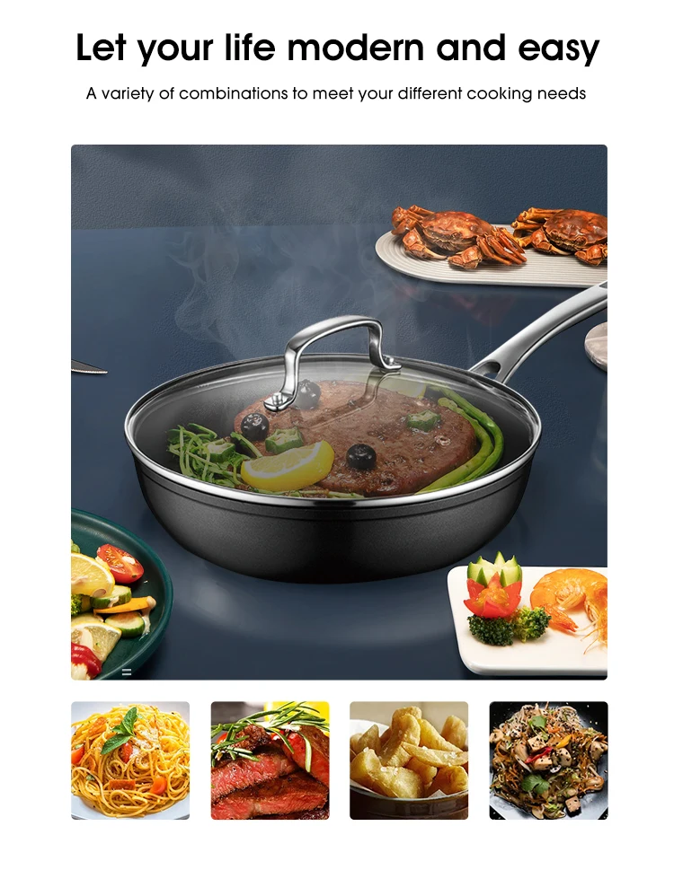 Asd Nonstick Pots Set Forged Aluminium Kitchen Wear Cookware Set ...