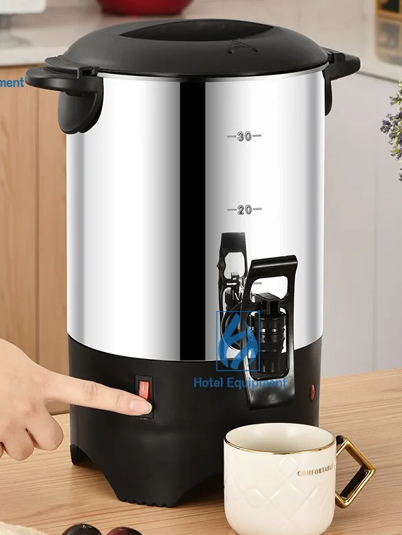 5.3 L Stainless Steel Coffee Boiler Classic Electric Coffee Urn Coffee ...