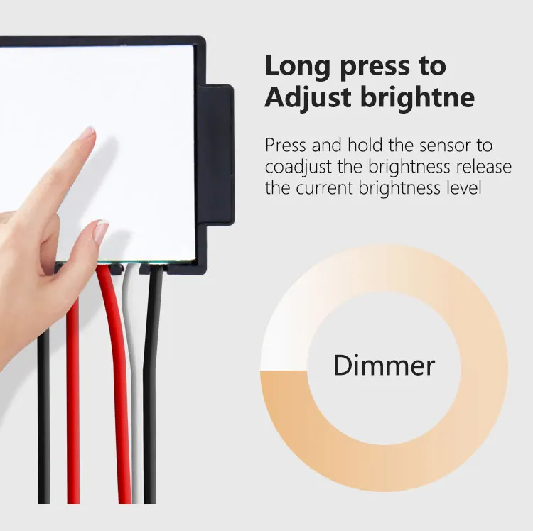 Wholesale 12V36W Capacitive Smart Dimmer Touch Sensor Switch