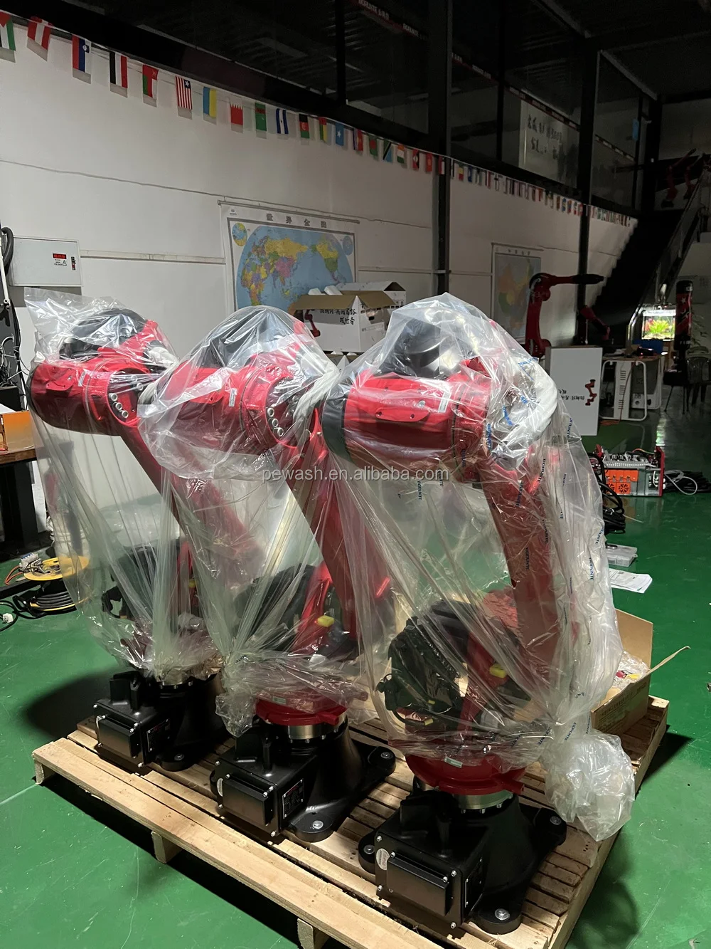 6 Axis Robot Arm Industrial Robot Arm With Playload 20kg 50kg 100kg Of