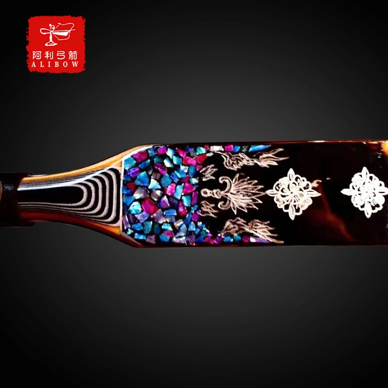 Alibow Traditional Recurve Bow - Custom Exquisite Painted Decoration ...