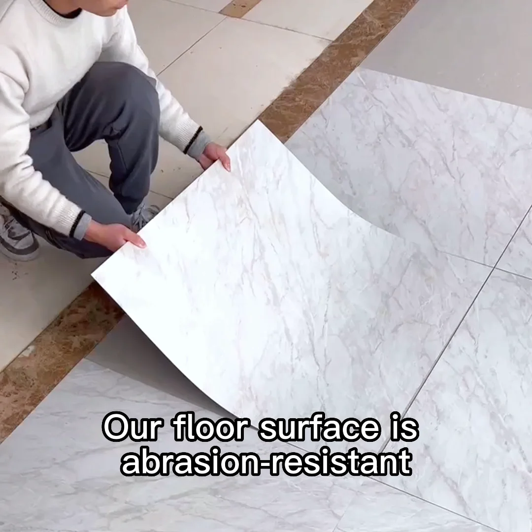 Luxury Vinyl/spc/stone Plastic Composite Lvt Plank Flooring Sheet Peel ...