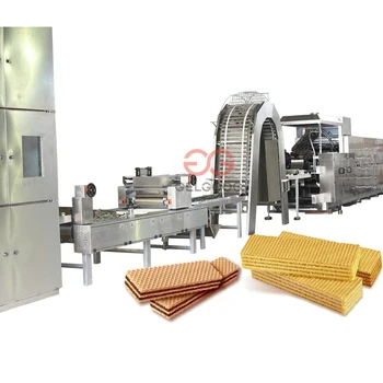 Wafer Biscuit Mesin Cutting/wafer Biscuit Lini Produk/wafer Biscuit ...