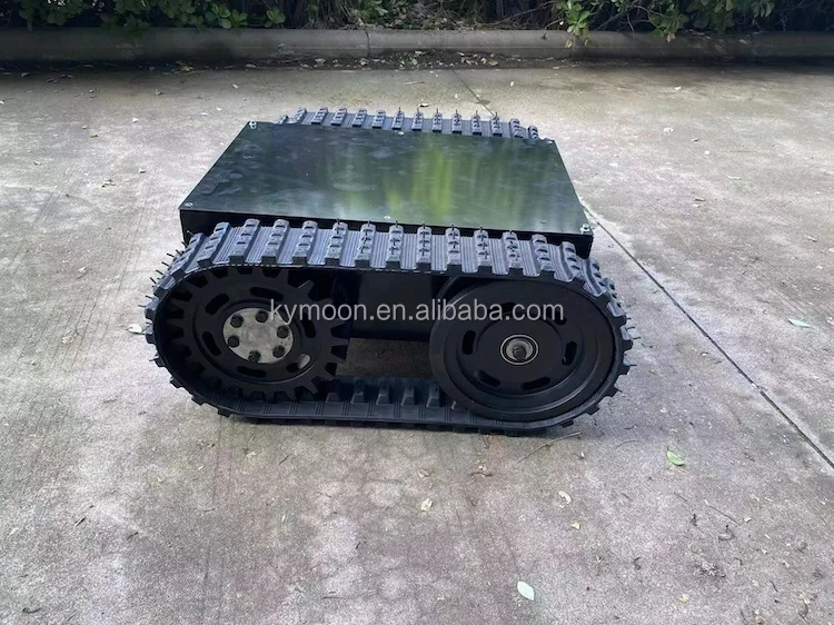 Rubber Crawler Tracked Vehicle Chassis - Durable & Versatile