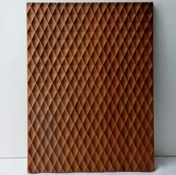 Textured Mdf Flexible /curved /fluted Panels Building Materials Curved ...