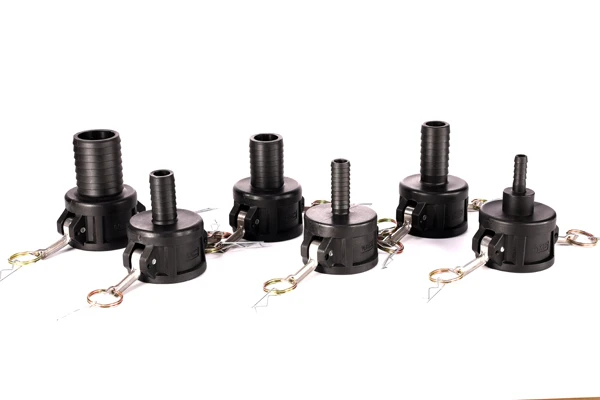 IBC Tote Adapter - 2" Cam Lock to 38mm Barb Fitting