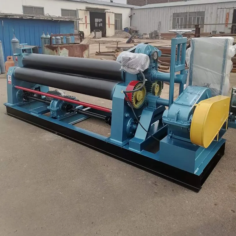 3 Roller Steel Rolling Machine - Manual & Efficient