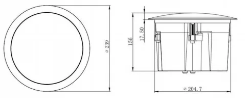Voip Network SIP Speaker - PAGA System IP Loudspeaker