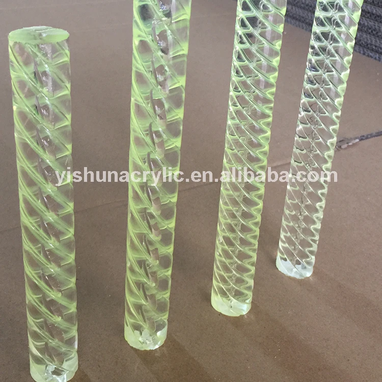 Custom Acrylic Rods - Diverse Styles for Lighting & Crafts