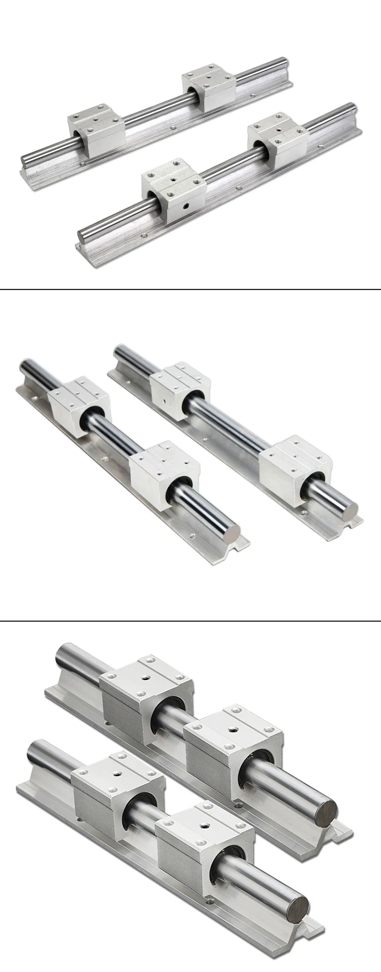 Cheap Circular Saw Linear Guide Rails 1000-4000mm Linear Motion Sbr30 ...