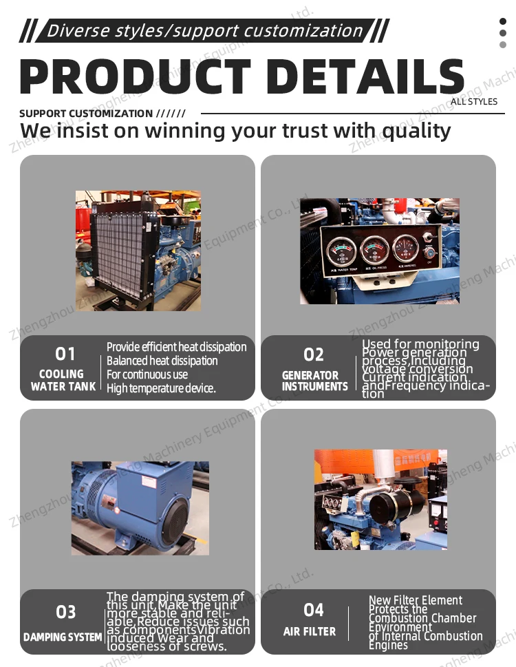 Powered Engine 100kva Standby Electric Dynamo 80kw Diesel Generator For ...