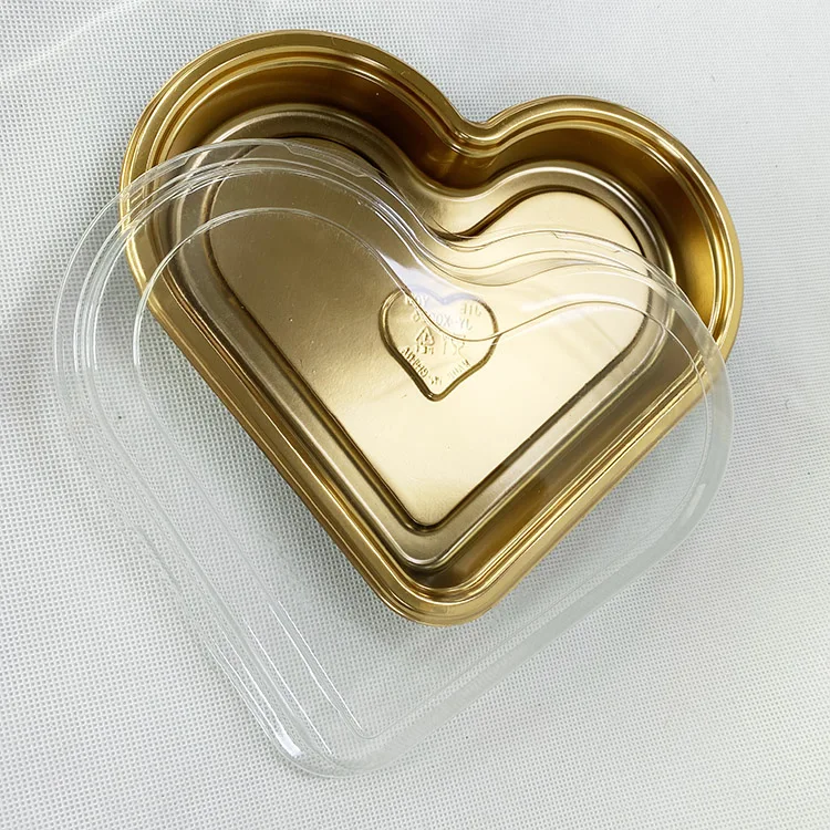 Plastic Heart Shaped Chocolate Boxes Containers For Strawberries ...