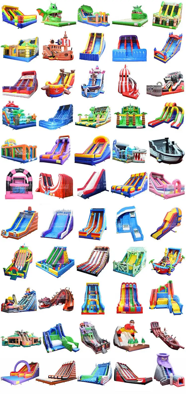 28ft Tall Danger Zone Waterslide Inflatable Dual Lane Water Slide With ...