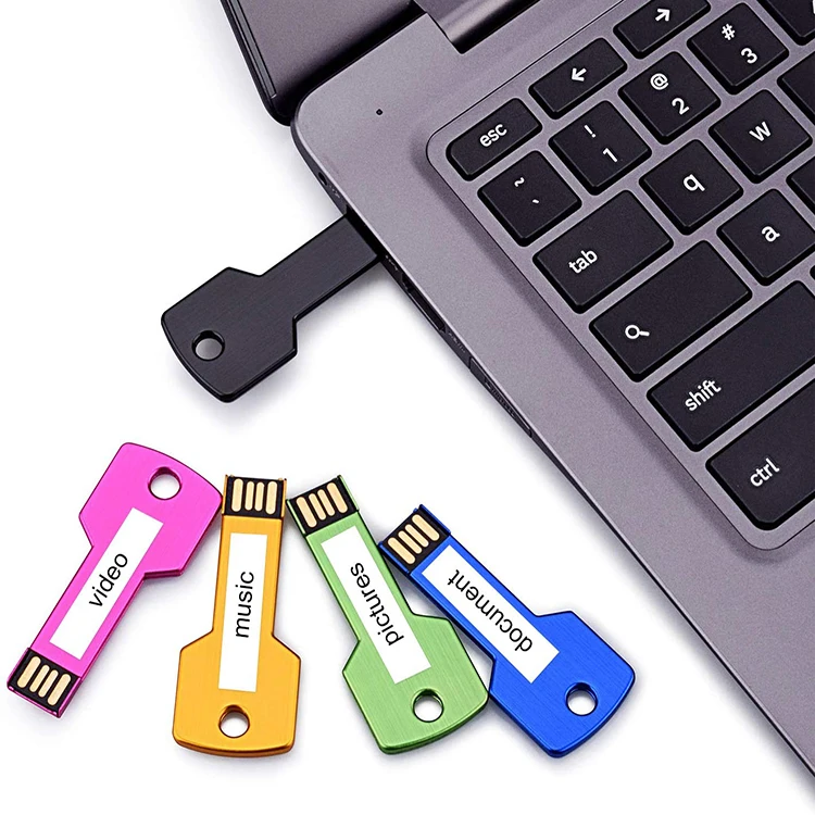 Super Thin Key Shape Usb Flash Drive 3.0 2gb 4gb Wholesale Flash Memory ...