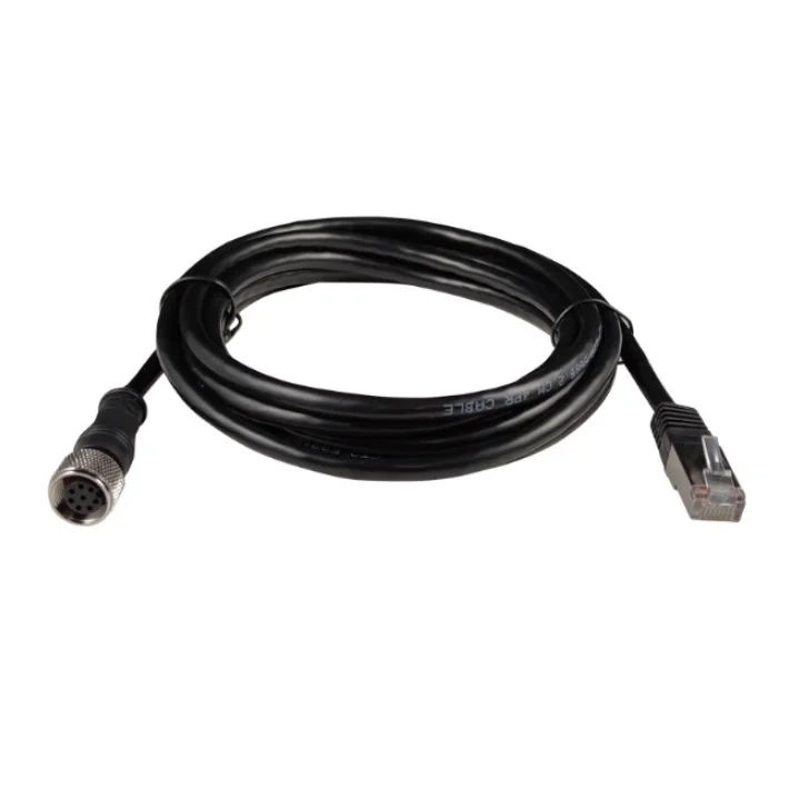 Rj45 To 8pin M12 Waterproof Extension Adapter Electric Connector Cable ...