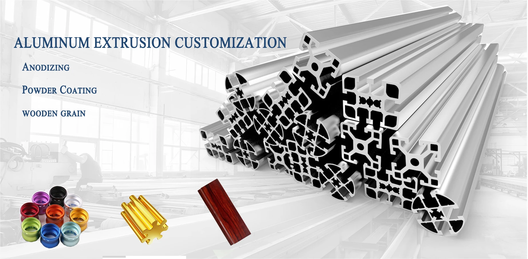 Oem 6063 Aluminum Extrusion Custom Profiles For Doors And Windows - Buy ...