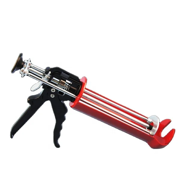380ml 10:1 Coaxial Double Cartridges Caulking Gun For Crack Sealing ...